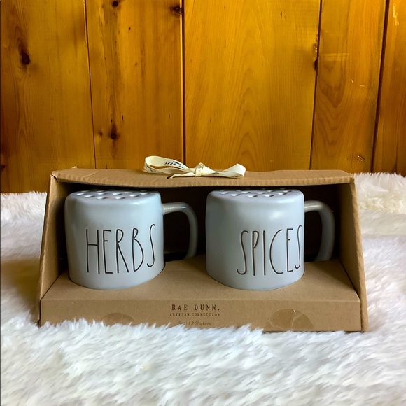 Rae Dunn | Kitchen | Rae Dunn Set Of 2 Herbs Spices Shakers | Poshmark